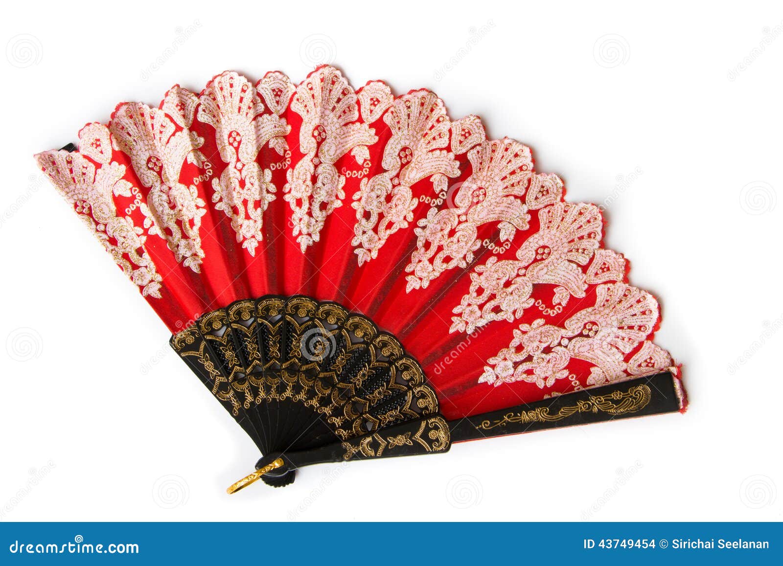 Hand fan stock photo. Image of horizontal, hand, colorful - 43749454