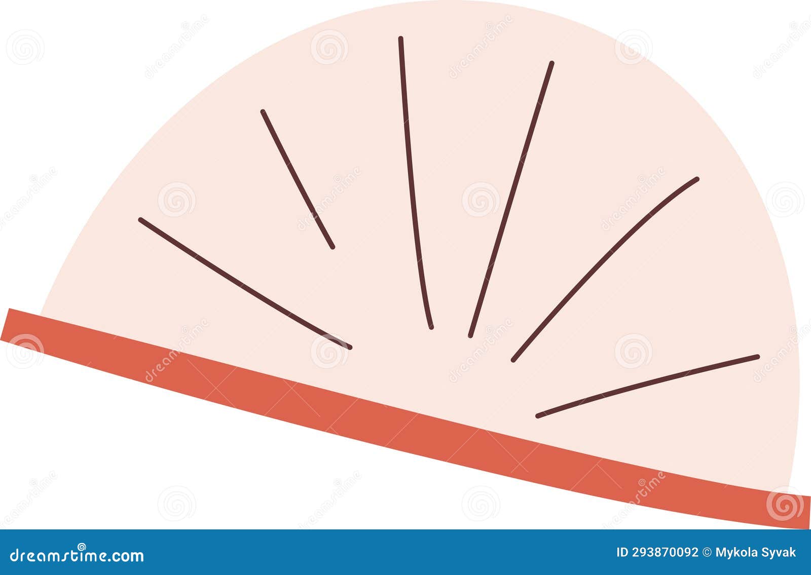 Hand Fan Accessory stock vector. Illustration of isolated - 293870092