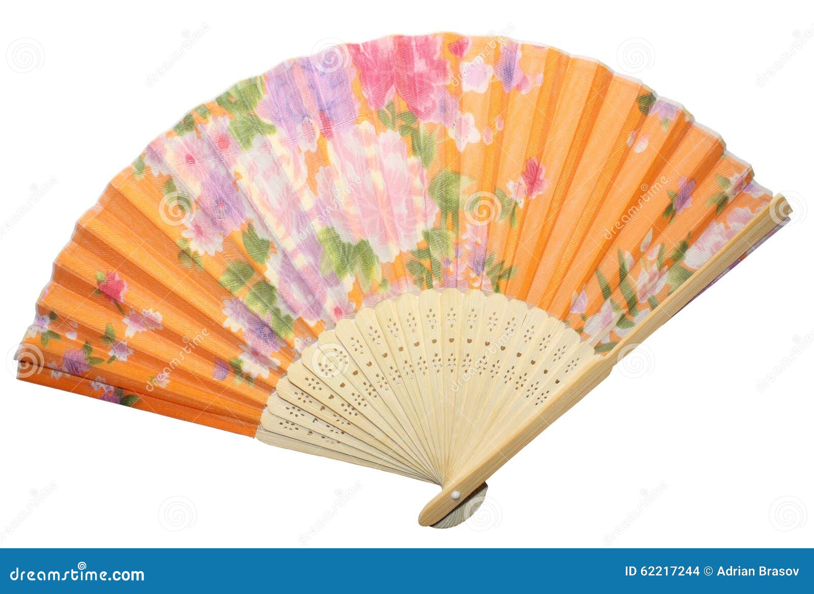 Hand fan stock photo. Image of paper, wind, wood, carving - 62217244