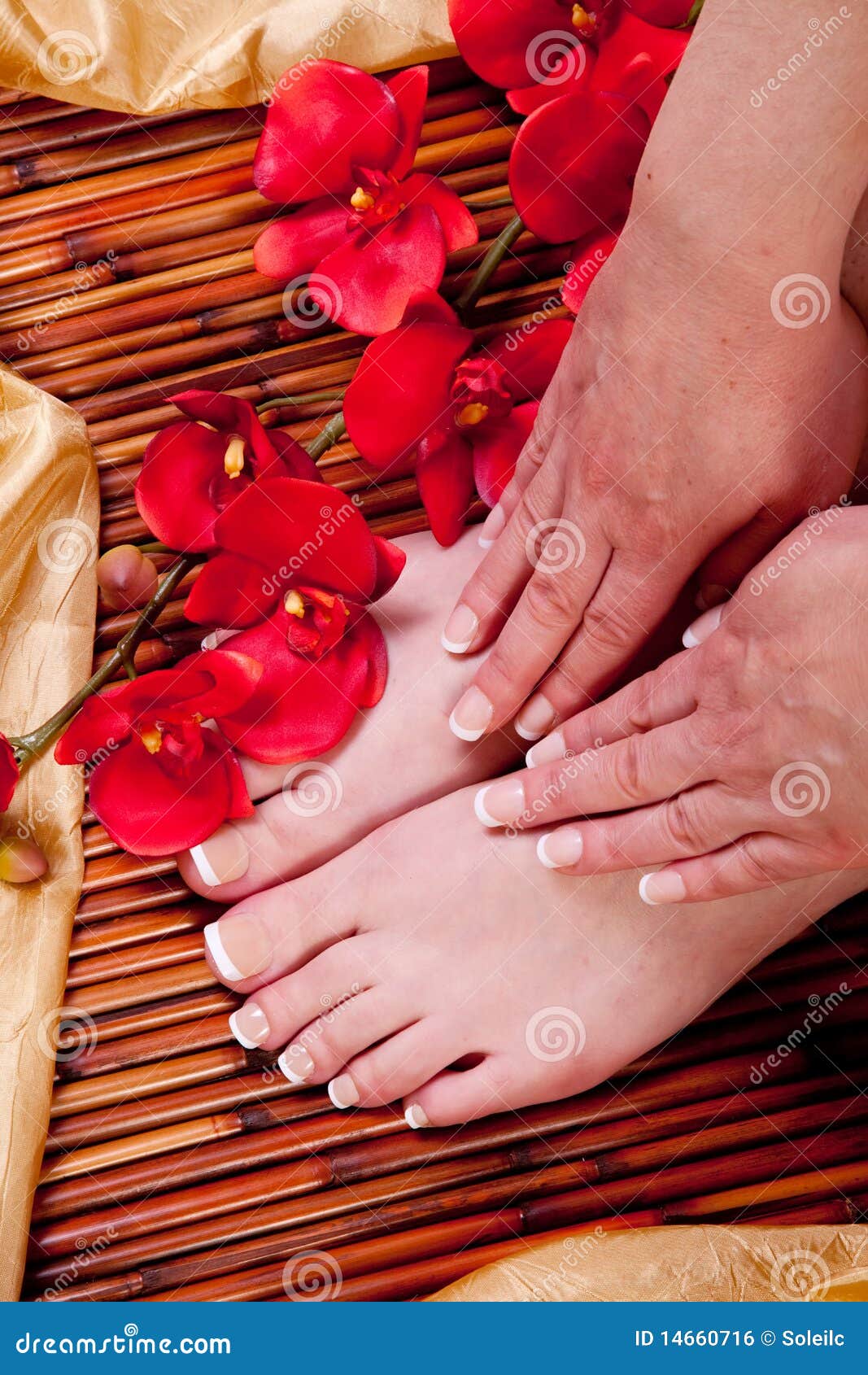 Hand and feet stock photo. Image of barefoot, bamboo - 14660716