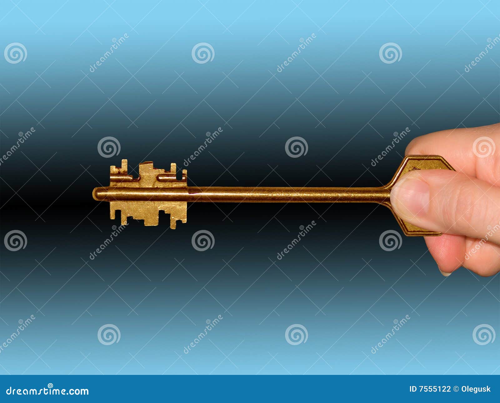 Hand female with a key stock photo. Image of nails, bronze - 7555122