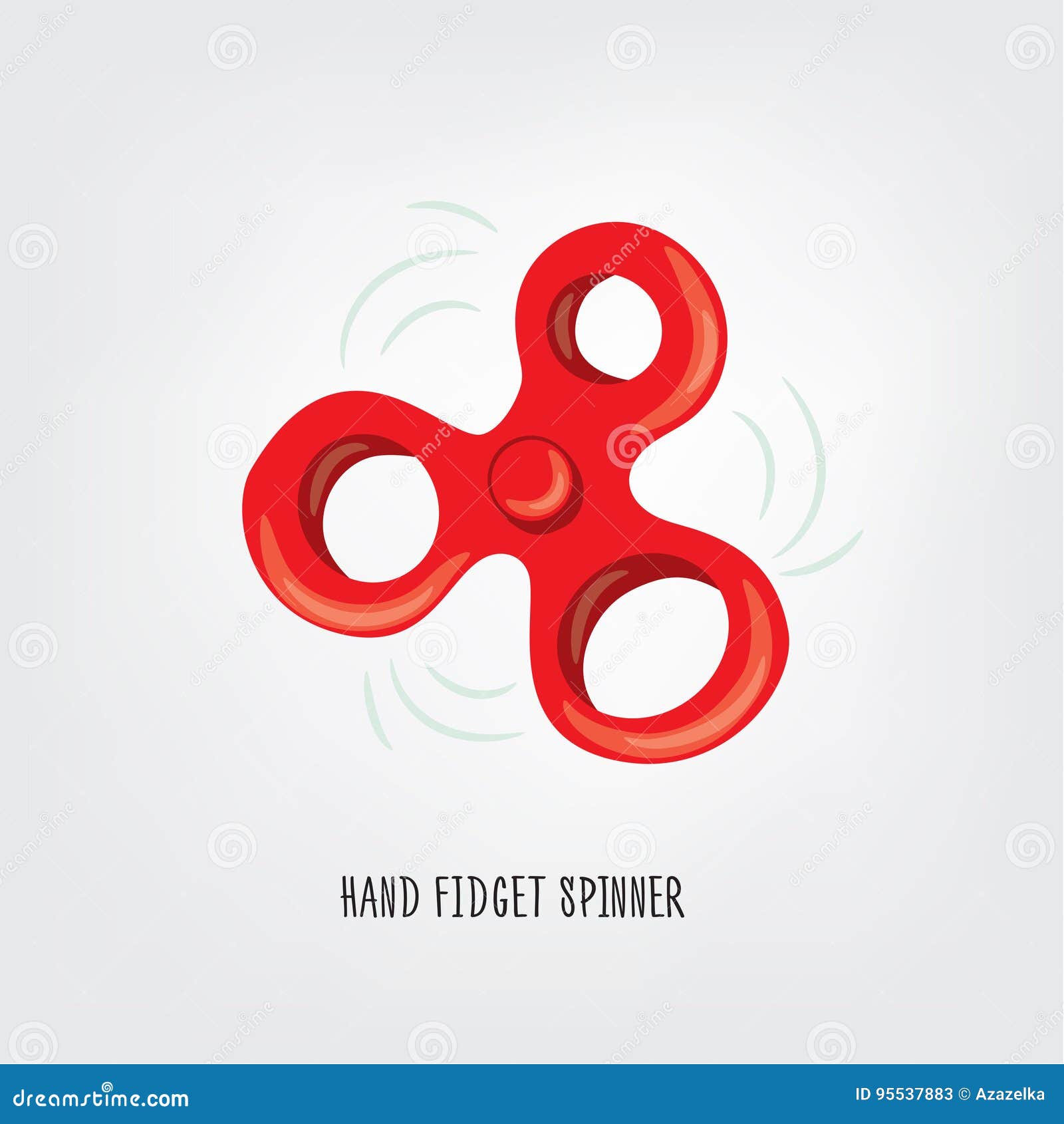 Hand Fidget Toy Icon Cartoon Vector | CartoonDealer.com #97153915