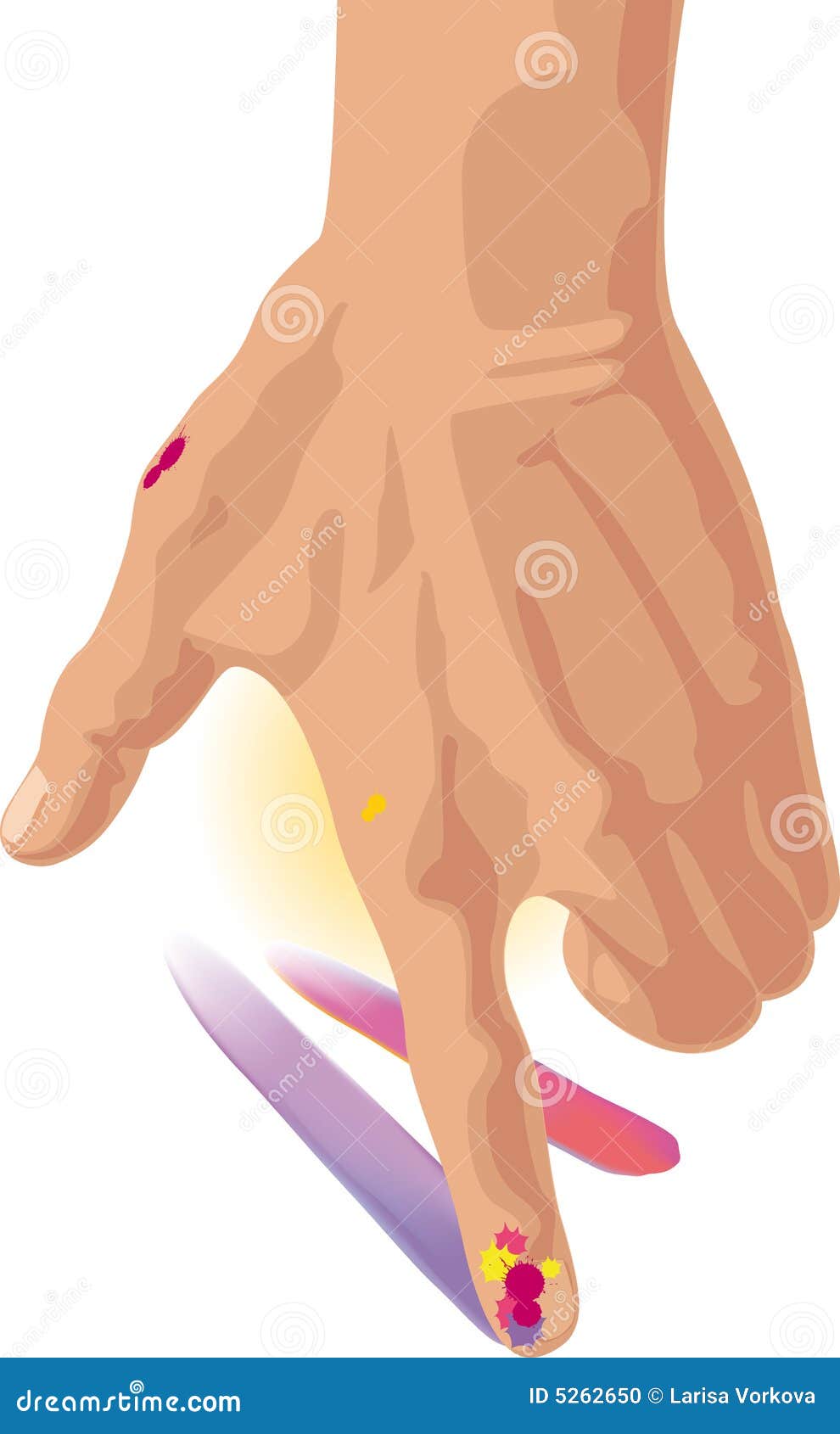 Finger Drawing Game Cow Printable Worksheet Cartoon Vector ...