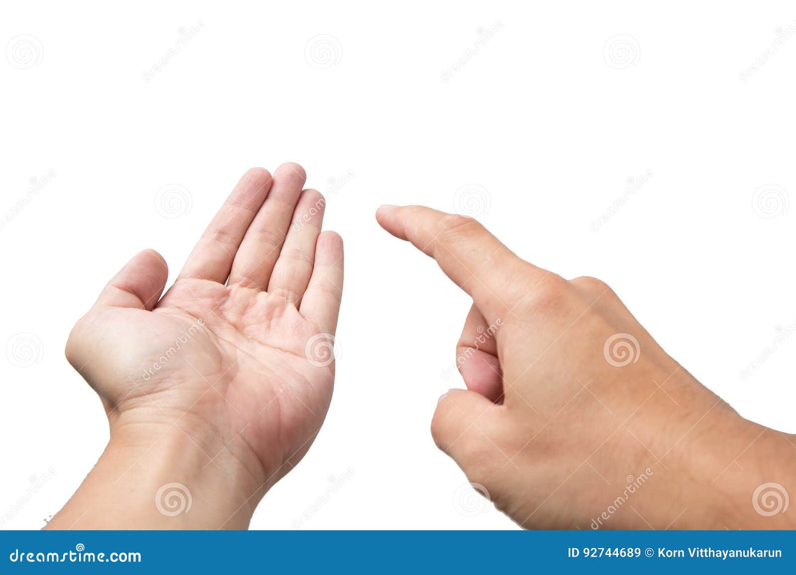 Hand finger point touch stock image. Image of laptop - 92744689