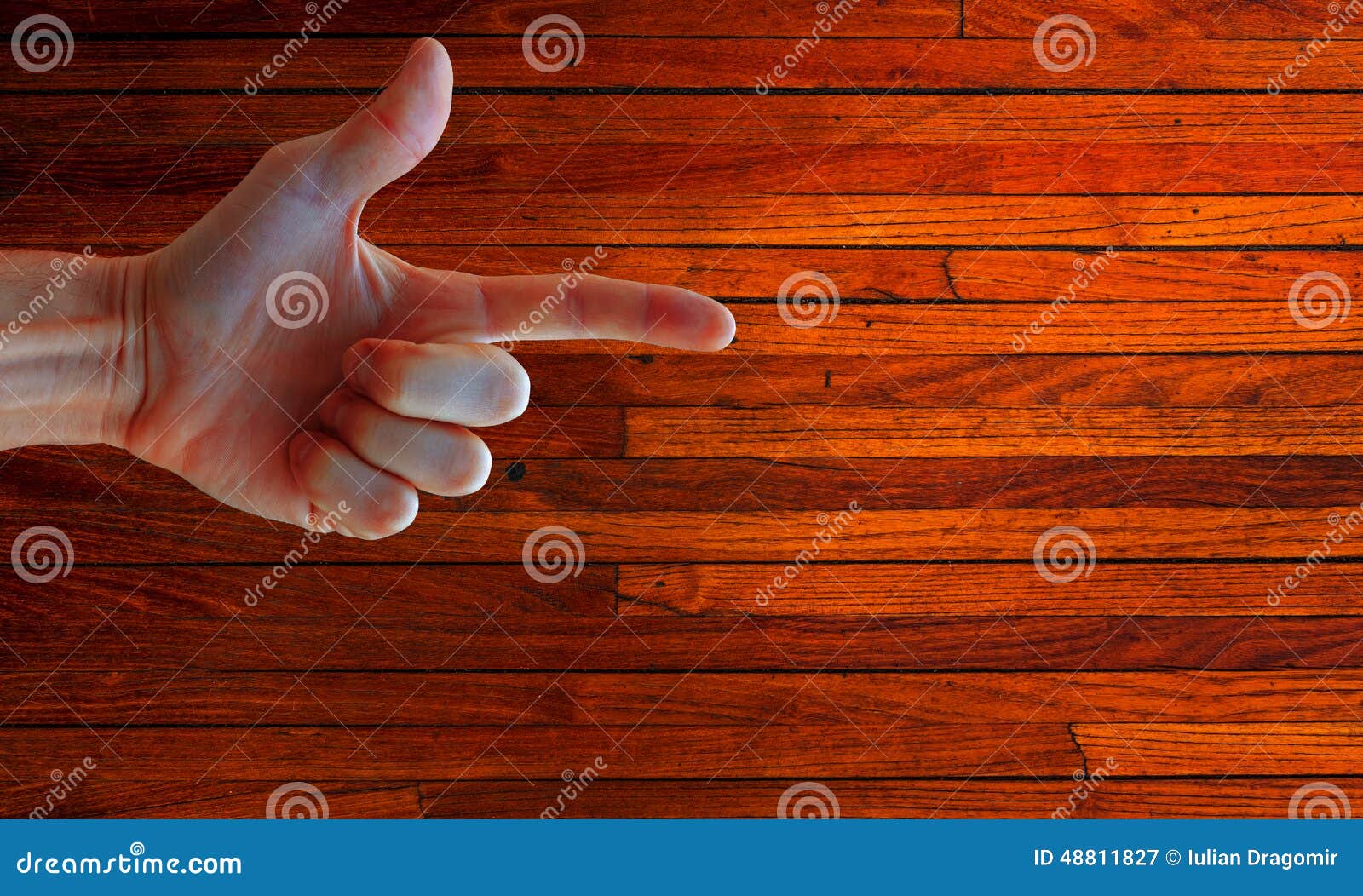 Hand Finger Pointing stock image. Image of fingers, show - 48811827