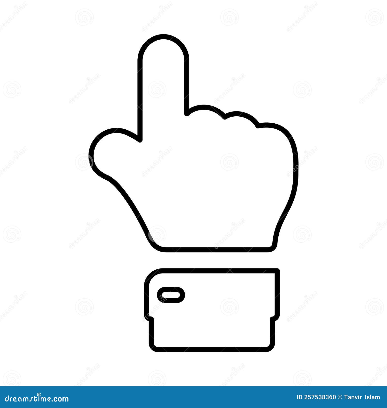 Hand Finger Pointing Up Icon Stock Vector - Illustration of attention ... Hand Finger Pointing Up Icon Stock Vector - Illustration of attention ...