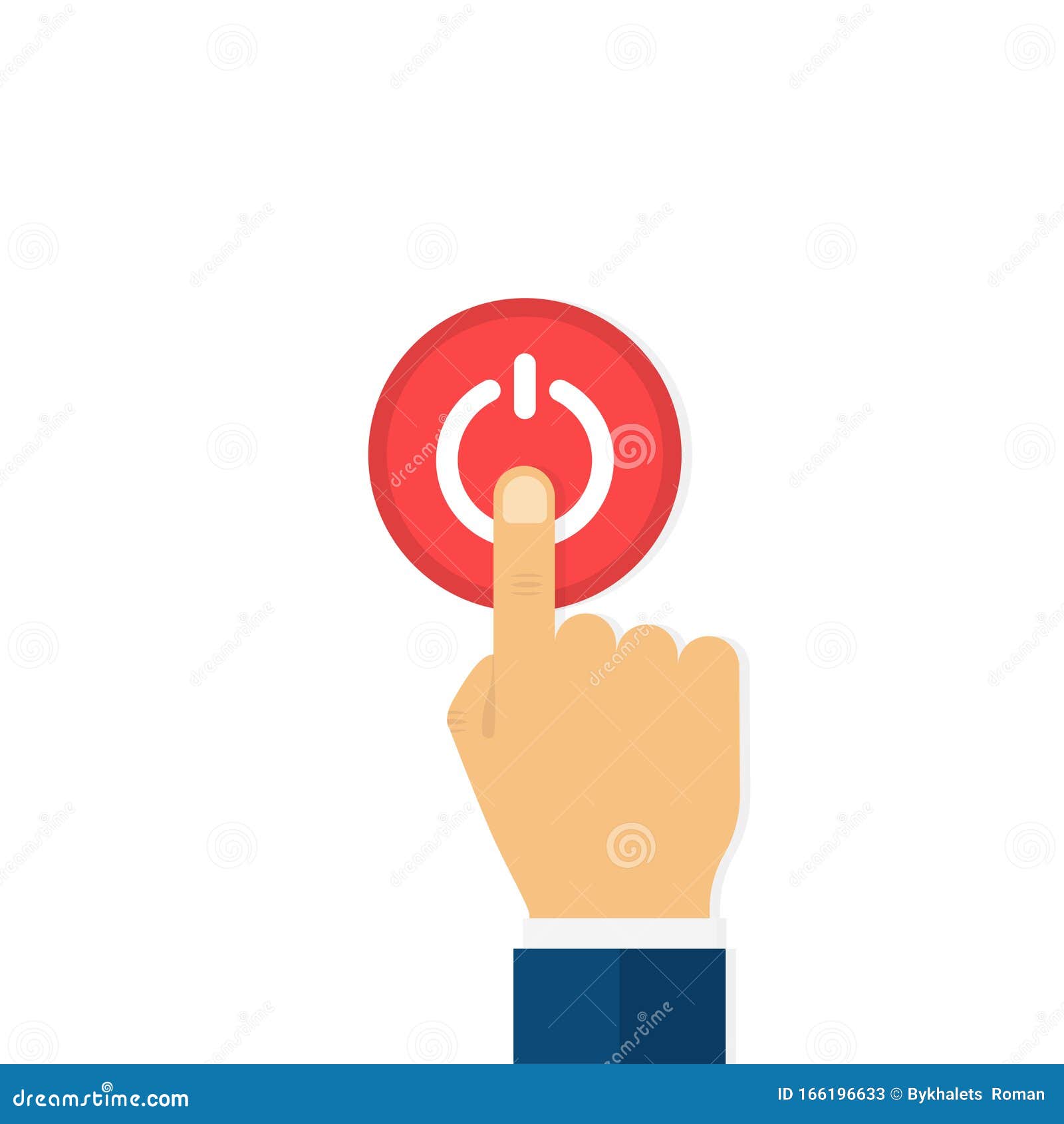 Hand with Finger Pressing on Button. Red Power or Start Button Stock ... Hand with Finger Pressing on Button. Red Power or Start Button Stock ...