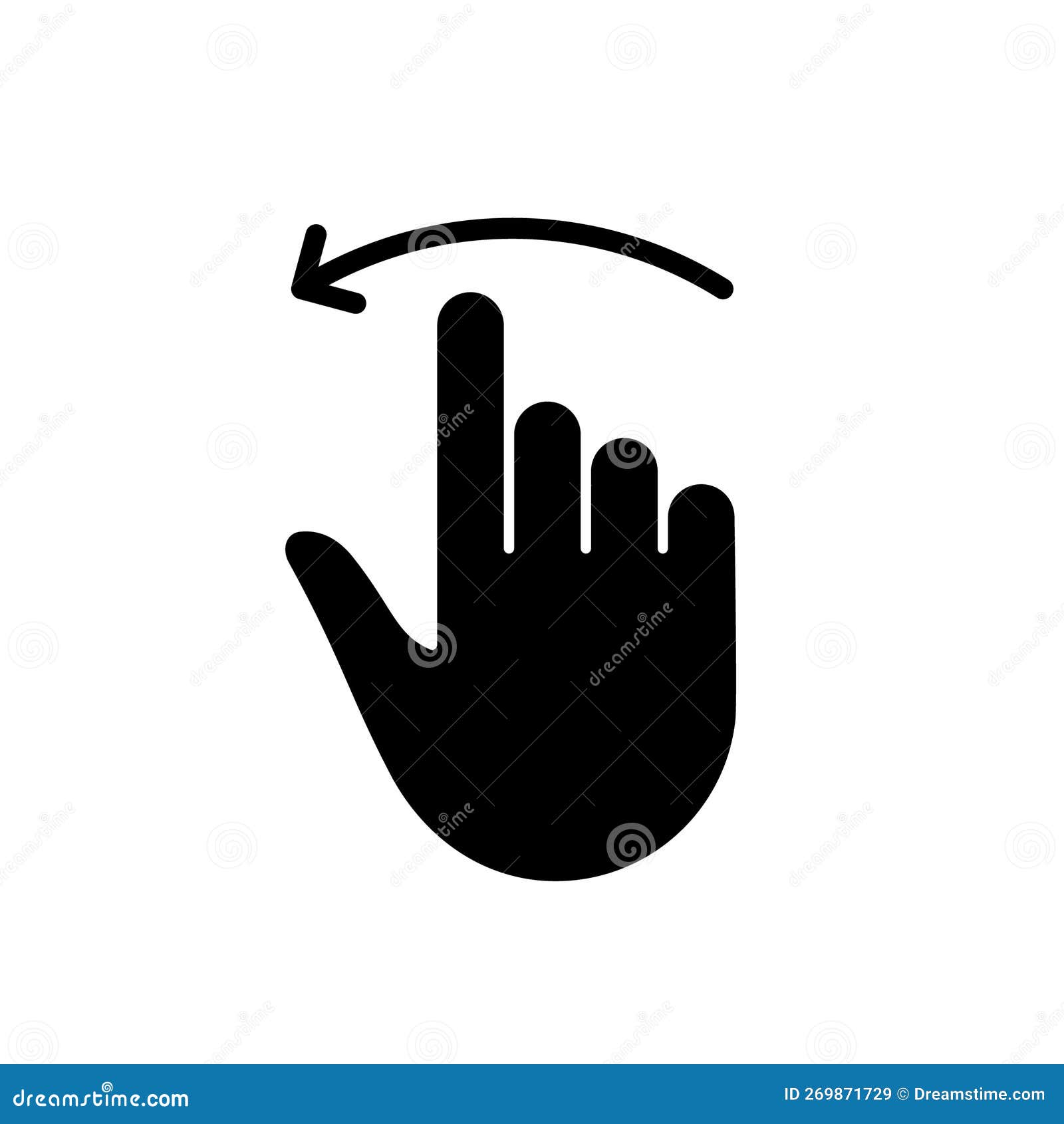 Gesture Slide Left And Right Line Icon Set. Hand Finger Touch, Swipe ... Gesture Slide Left And Right Line Icon Set. Hand Finger Touch, Swipe ...