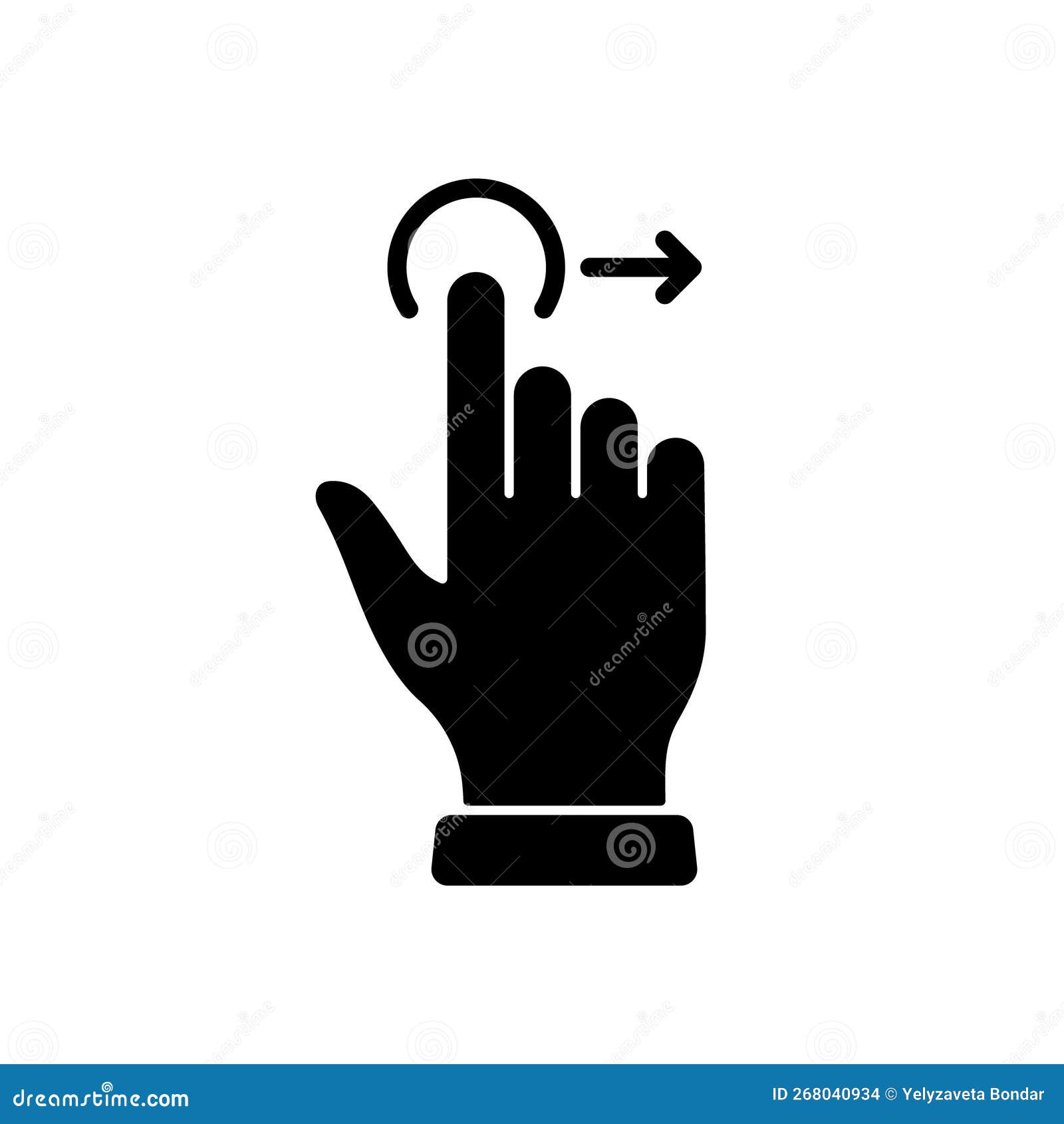 Gesture Slide Left And Right Line Icon Set. Hand Finger Touch, Swipe ... Gesture Slide Left And Right Line Icon Set. Hand Finger Touch, Swipe ...
