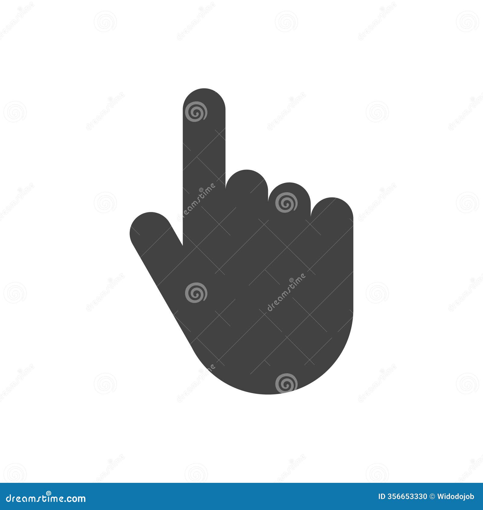 Swipe Up Icon. Move Finger Sign. Vector | CartoonDealer.com #190316112