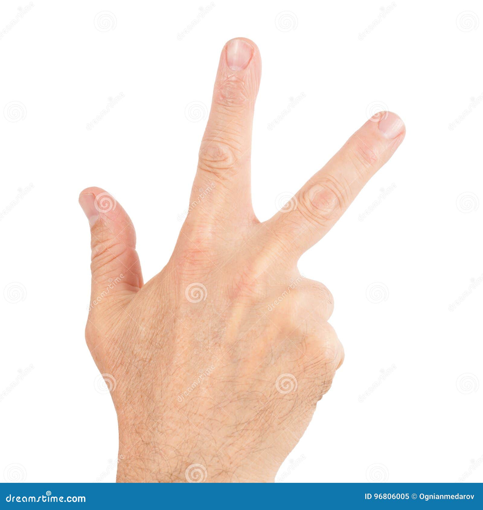 Hand, Fingers And Fist Making Signs And Signs Stock Image ...