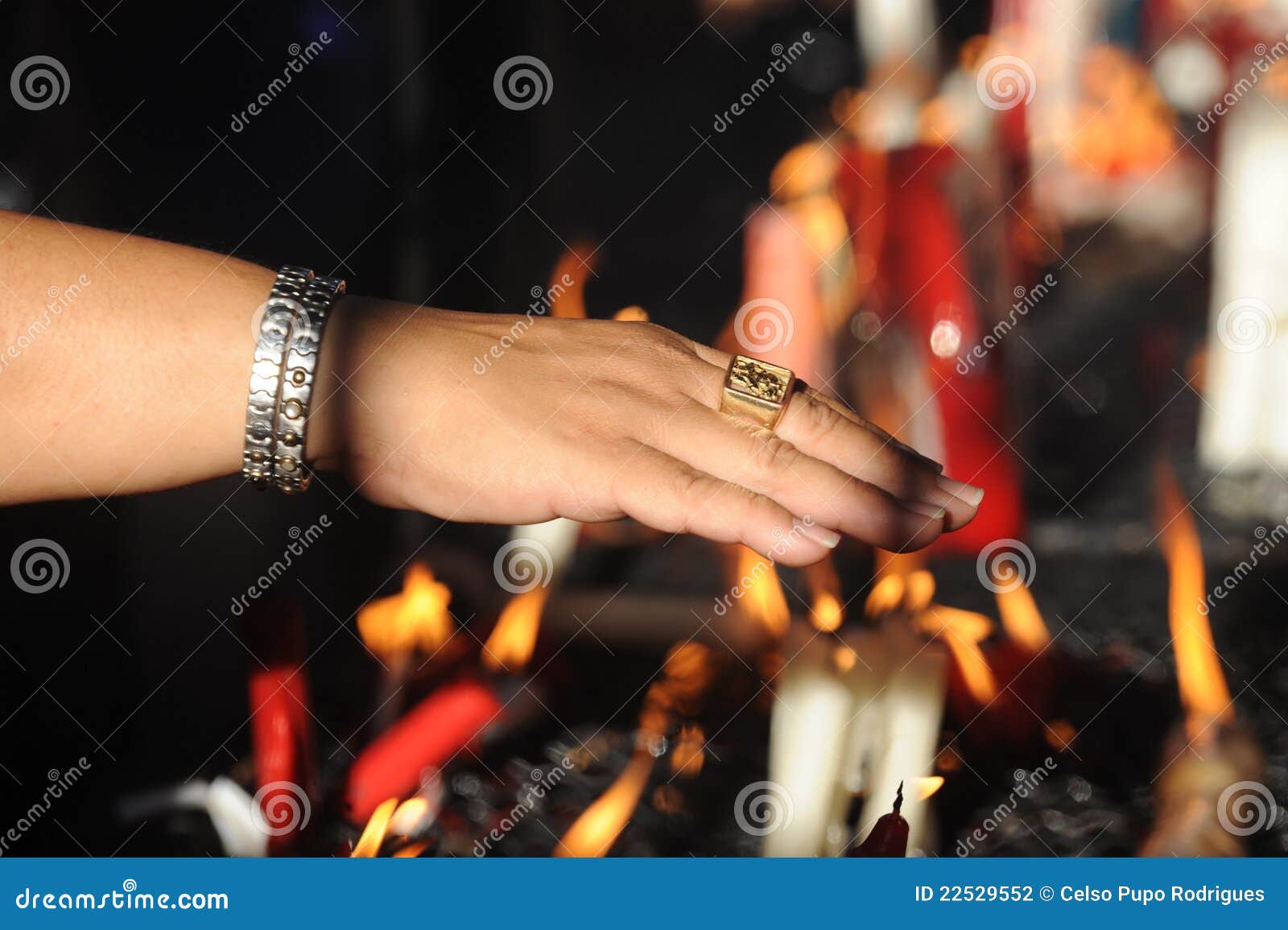 Hand and fire stock photo. Image of people, holiday, traditional - 22529552