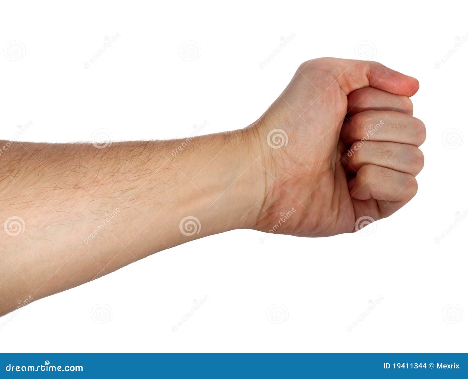 Hand Fist Symbol Stock Image | CartoonDealer.com #25901107