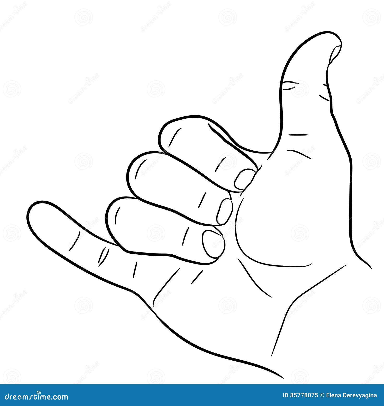 Little Finger Hand Icon Set. Number One Sign. Pinky Promise Hand Sign ...