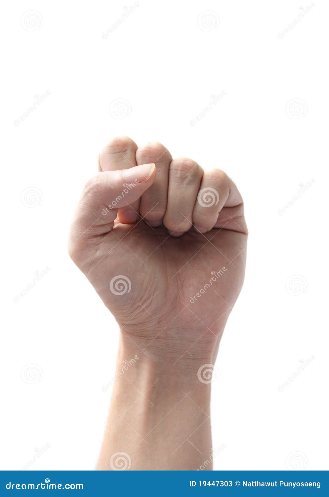 Hand Fist Symbol Stock Image | CartoonDealer.com #25901107