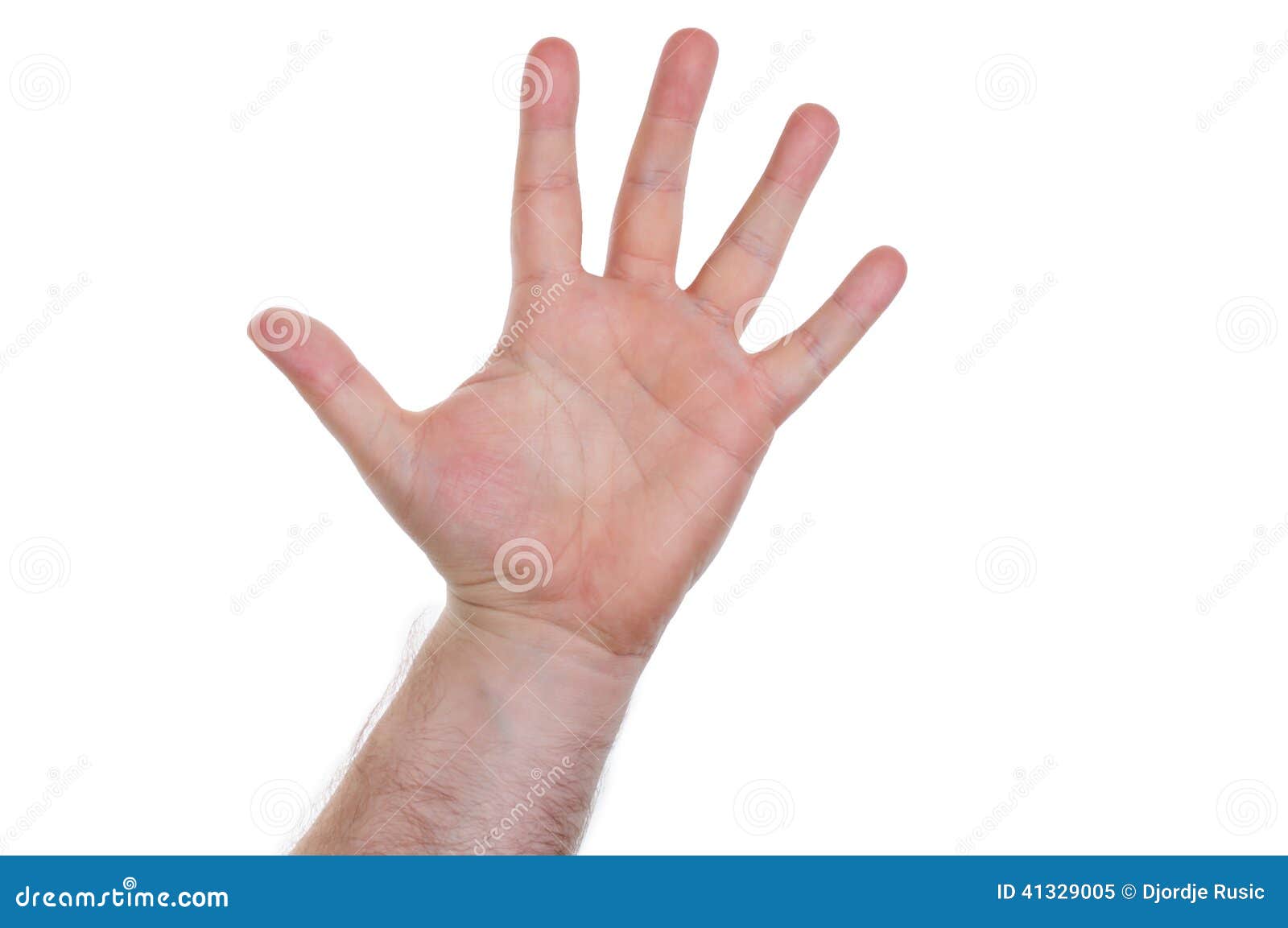 Hand, five fingers stock image. Image of four, backgrounds - 41329005
