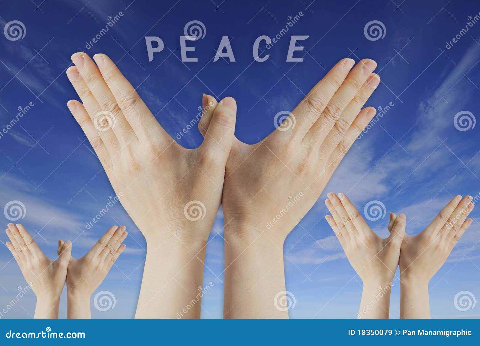 Hand flying stock image. Image of hands, little, adult - 18350079