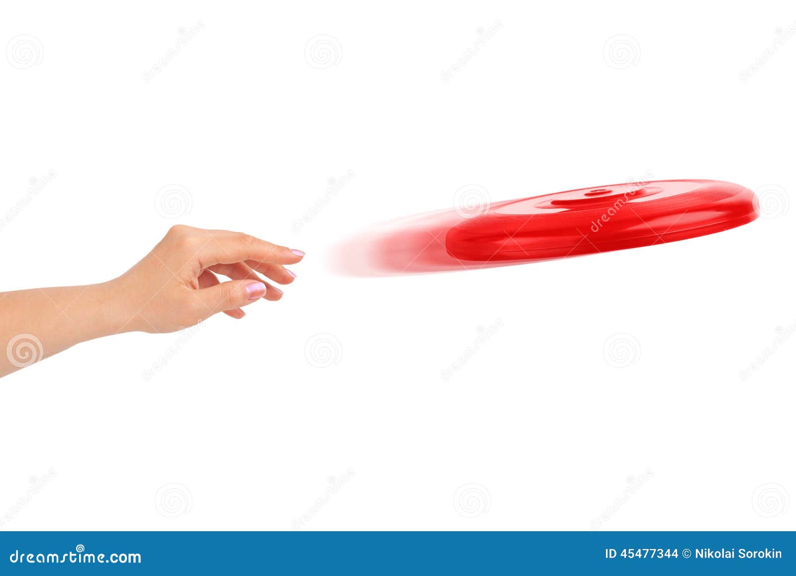 Hand and flying disc stock photo. Image of lifestyle - 45477344