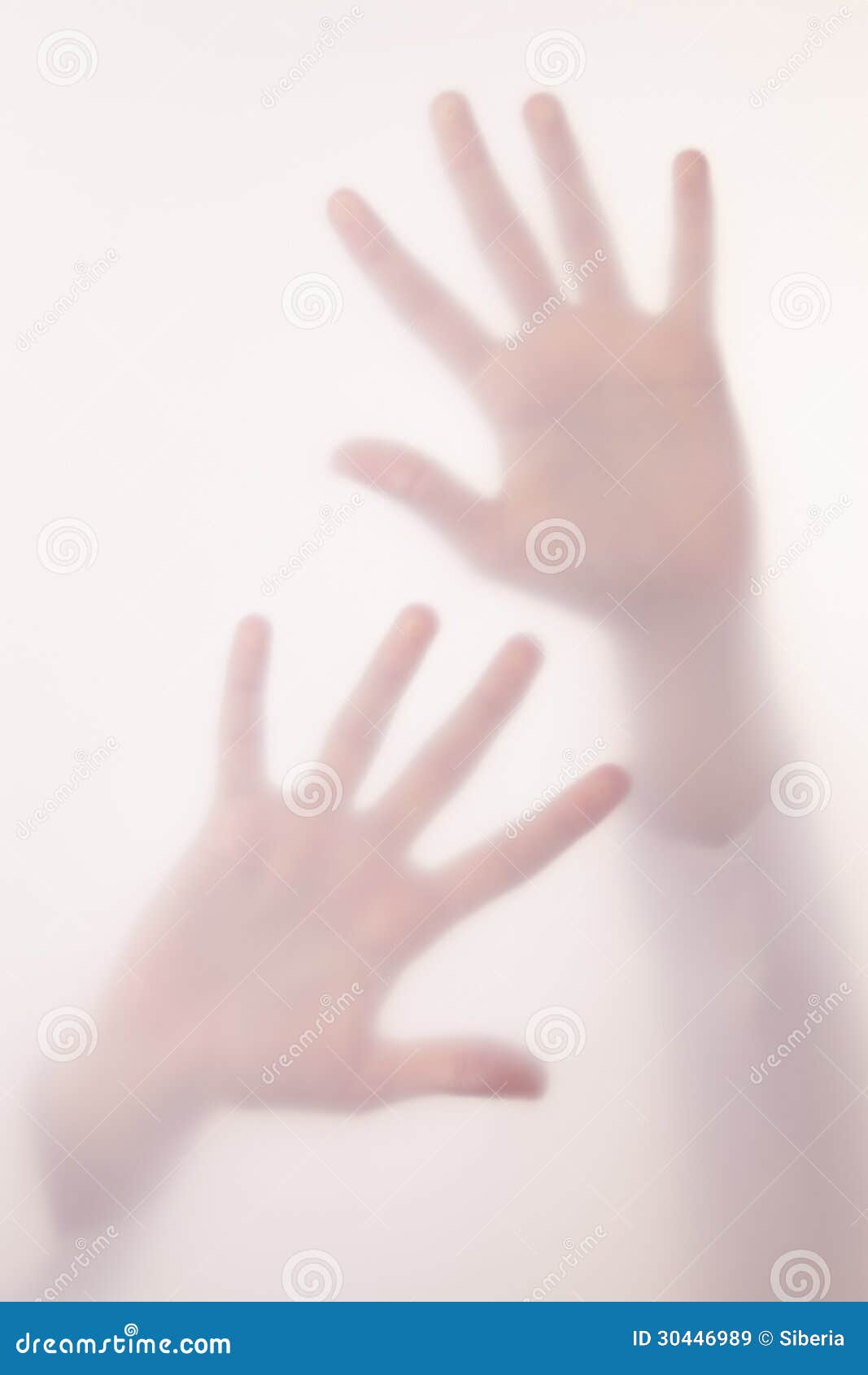 Hand in a fog stock image. Image of human, studio, white - 30446989