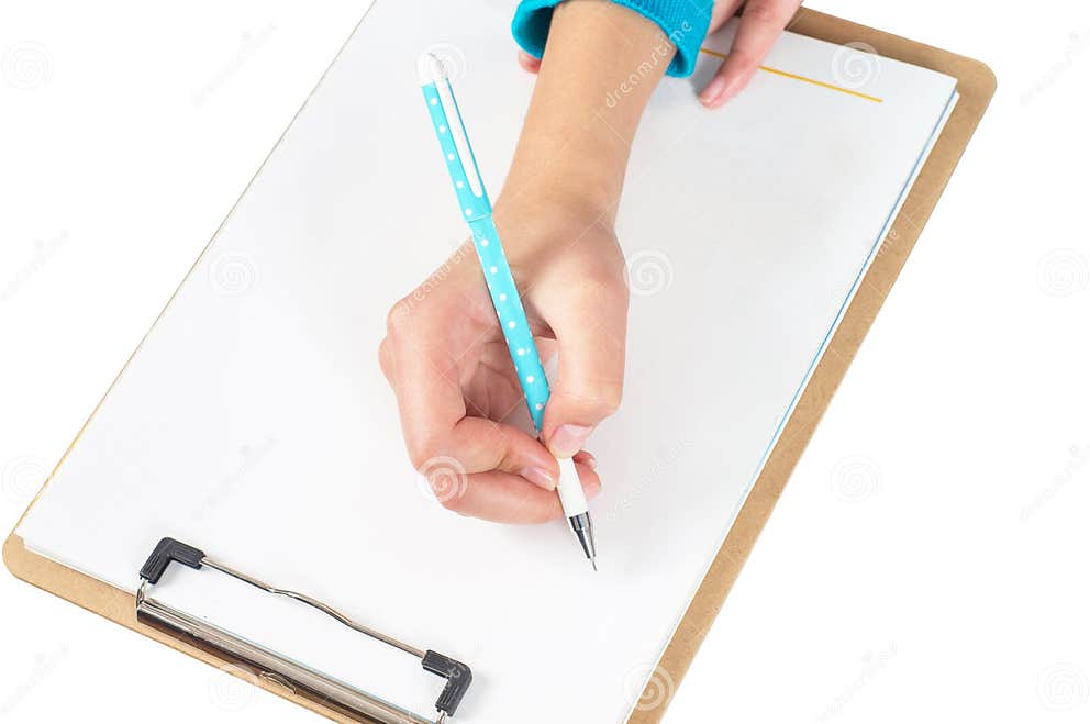 Hand and folders stock image. Image of plan, work, folders - 29021877