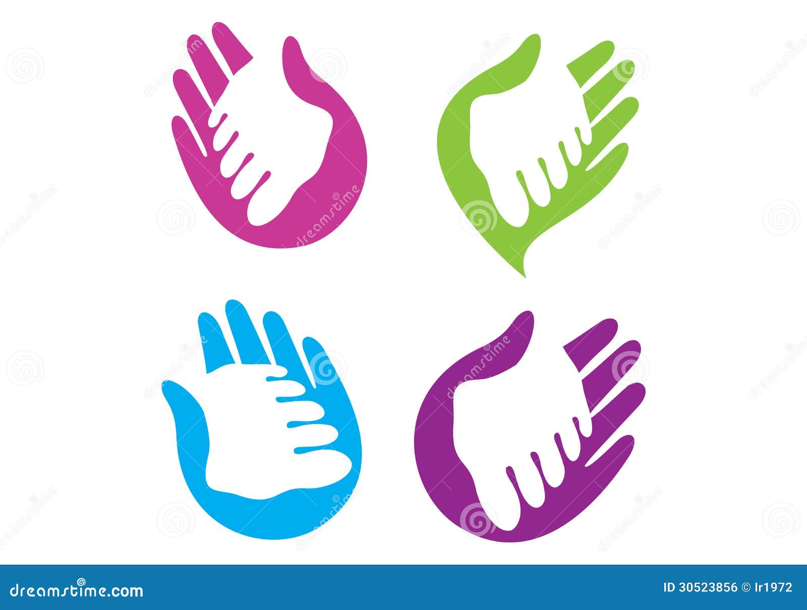 Hand and Foot stock vector. Illustration of details, friend - 30523856