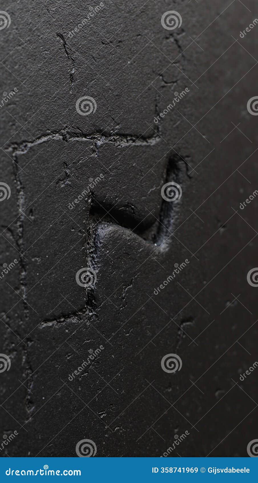 Hand Forged Iron Close Up with Visible Hammer Marks Exuding Strength ...