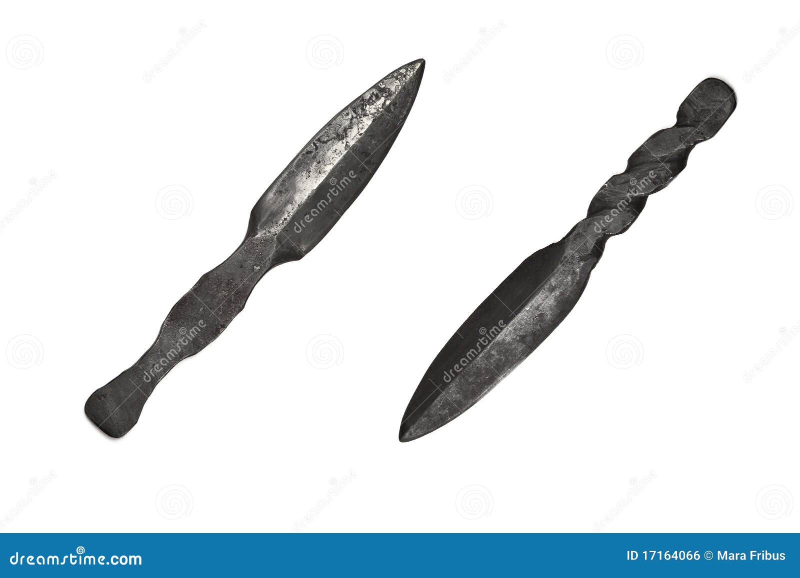 Hand-forged knives stock photo. Image of ancient, dagger - 17164066