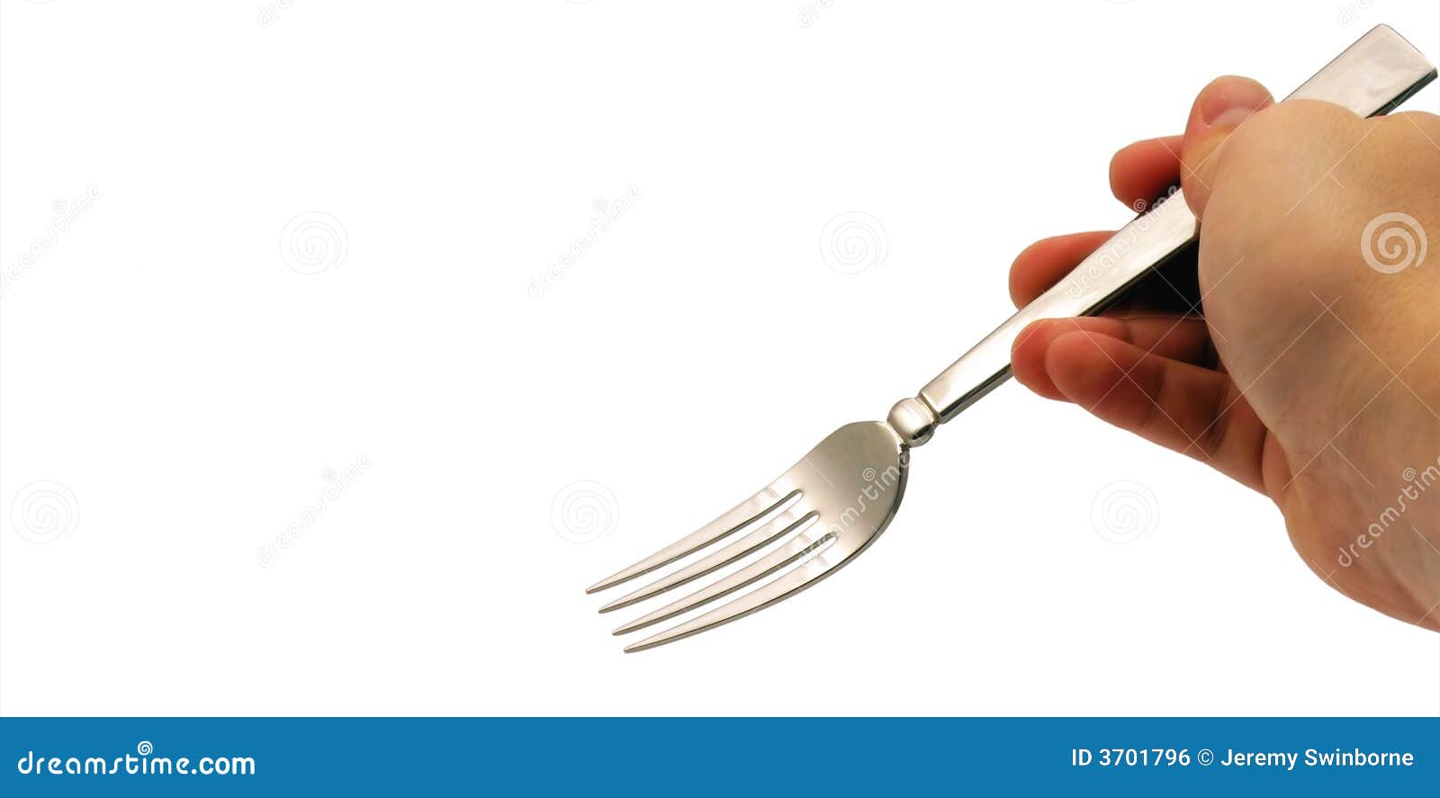 Hand and Fork stock photo. Image of dinnerware, tool, fork - 3701796