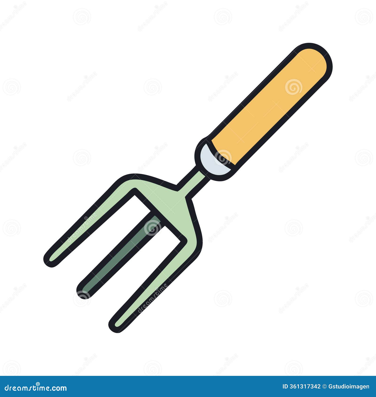 Hand Fork Lift Truck And Pallet Isometric Outline Drawing Cartoon ...