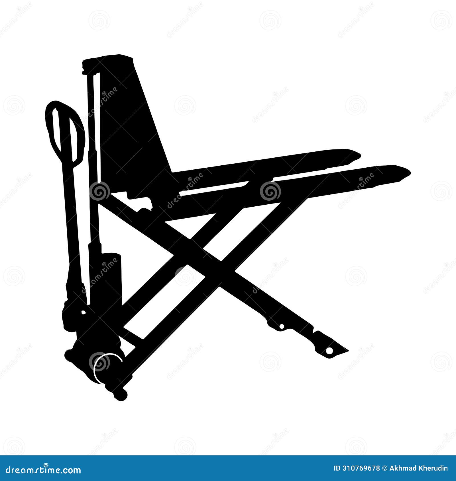 Hand forklift icon stock vector. Illustration of container - 310769678