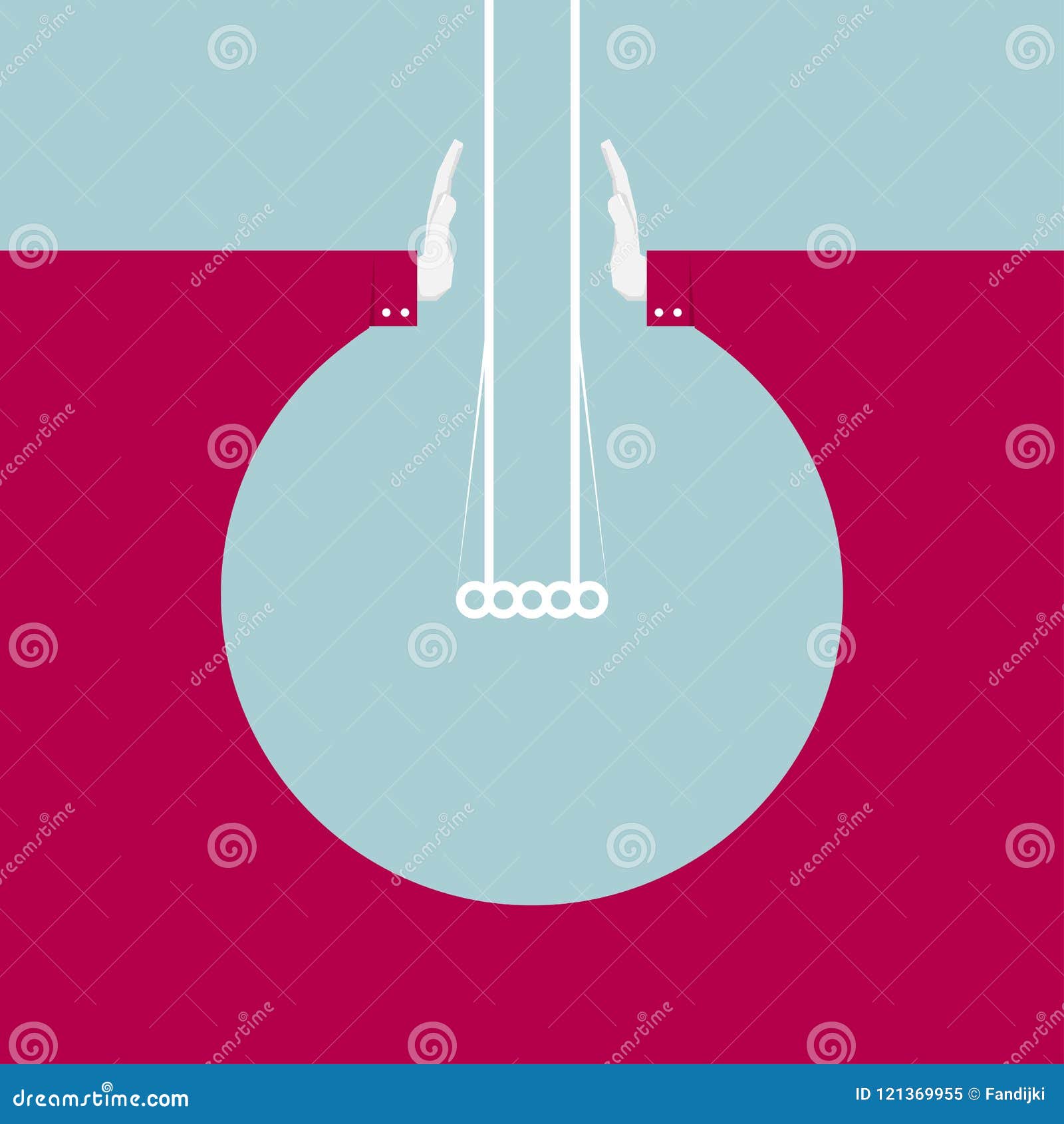 The Hand Forms the Shape of the Bulb. Stock Vector - Illustration of ...