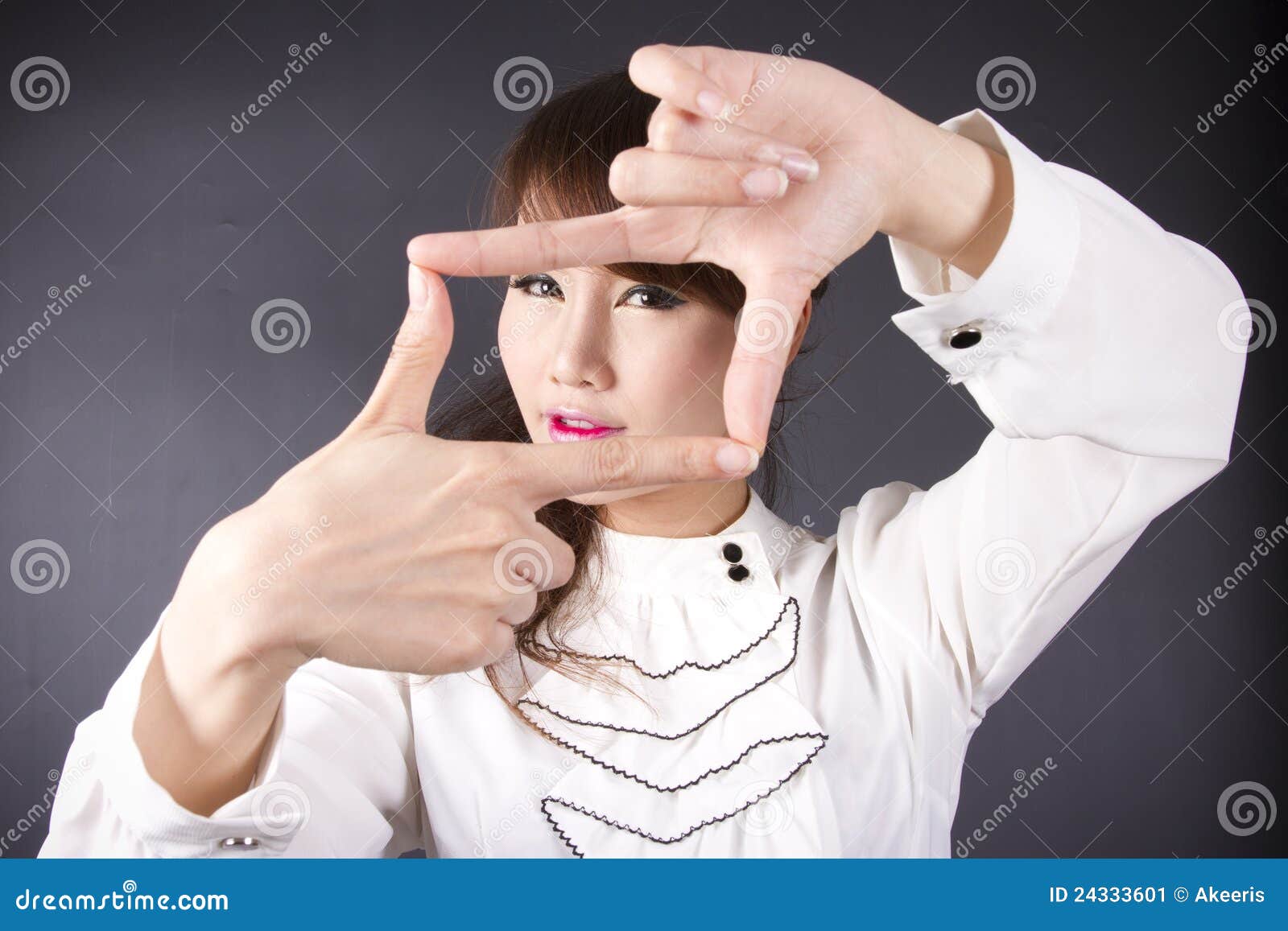 Hand frame stock image. Image of fine, lips, attractive - 24333601