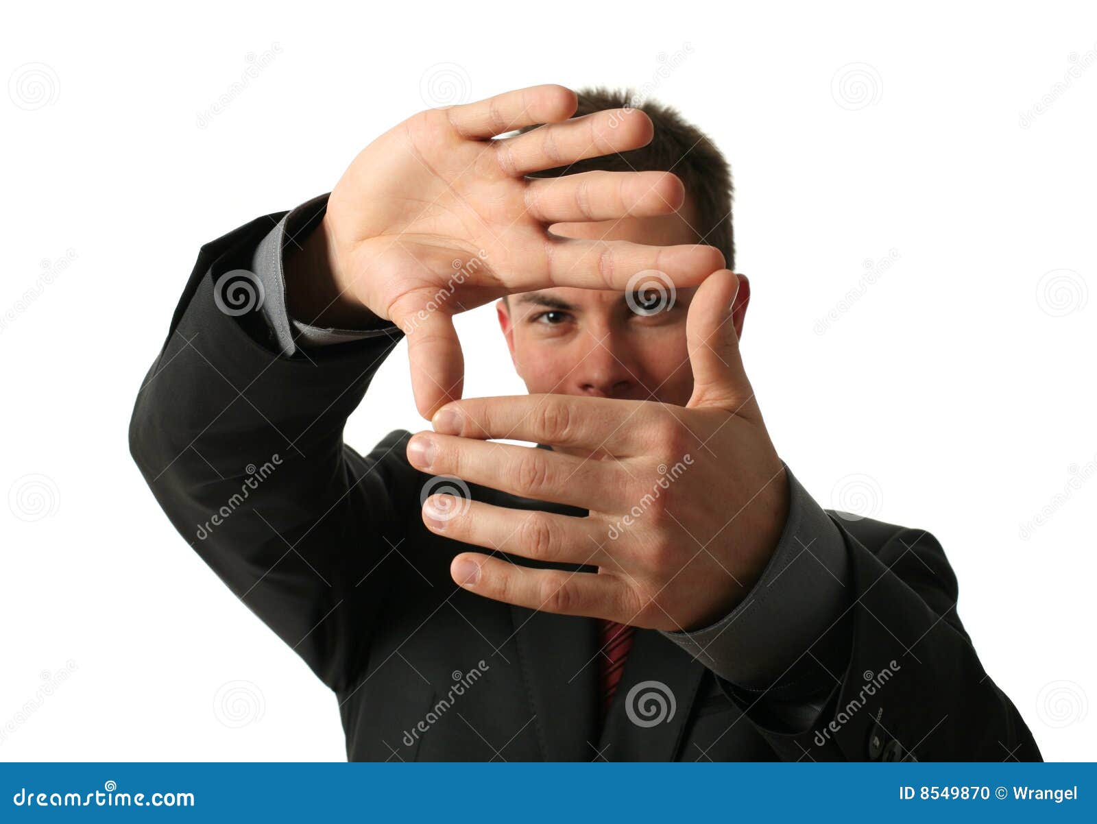 Hand Frame stock photo. Image of isolated, idea, hand - 8549870