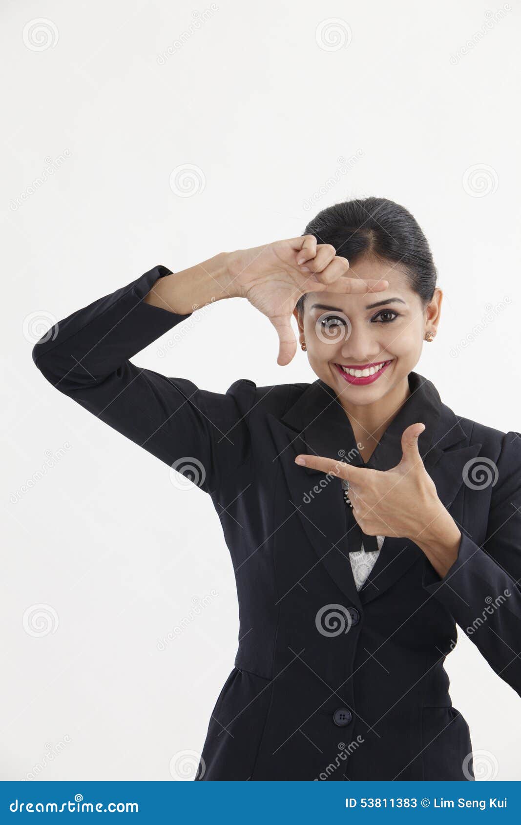 Hand frame stock image. Image of concept, businesspeople - 53811383