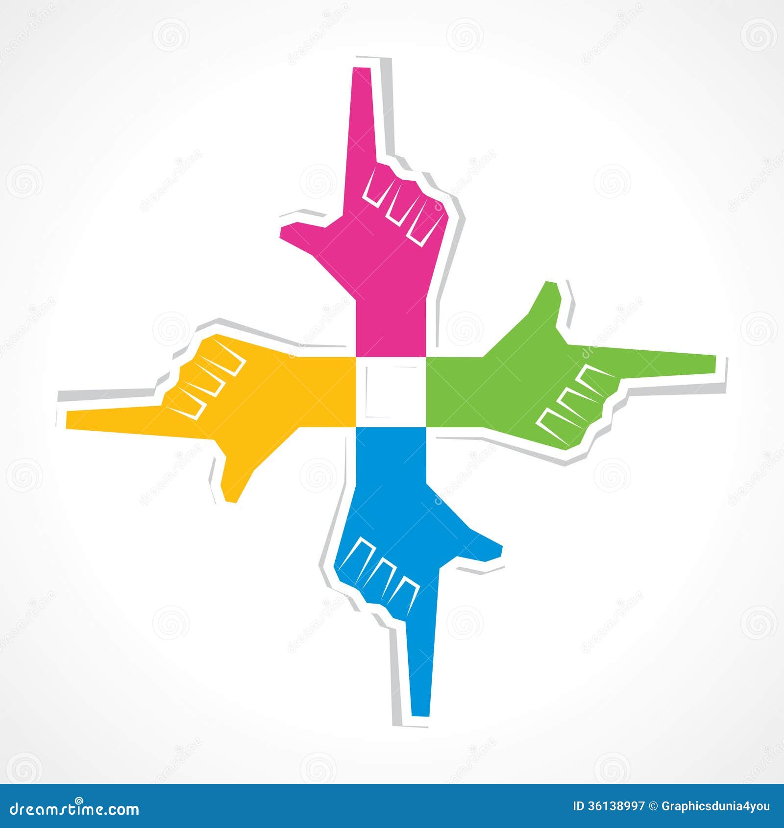 Hand frame icon concept stock vector. Illustration of creative - 36138997