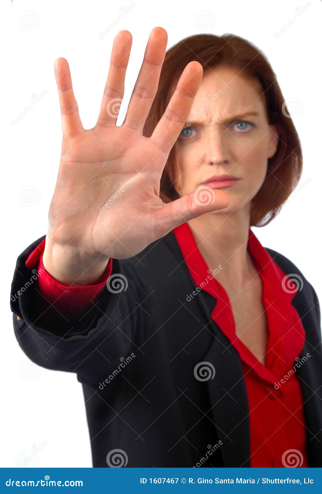 Hand in Front stock image. Image of sign, communication - 1607467