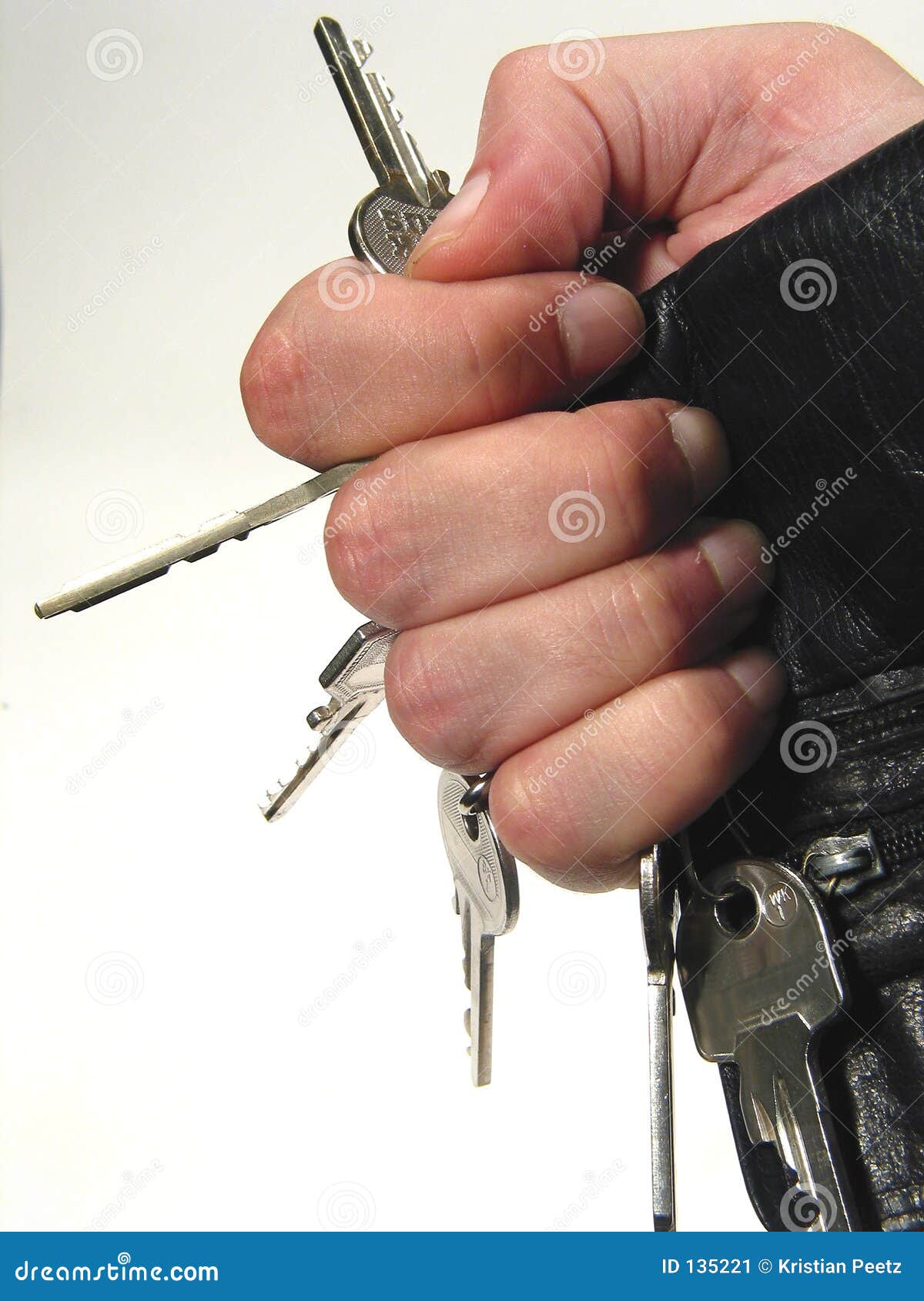 Hand full of keys stock image. Image of rich, happiness - 135221