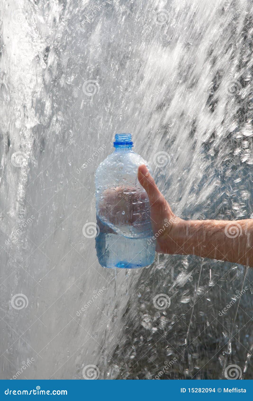 Hand gathering water stock photo. Image of holding, nature - 15282094