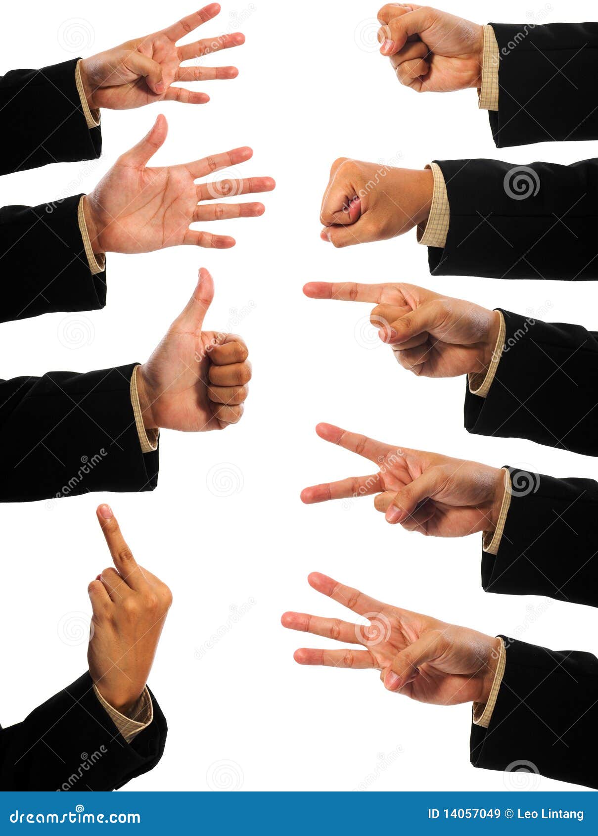 Hand Gesture Royalty Free Stock Images - Image: 14057049