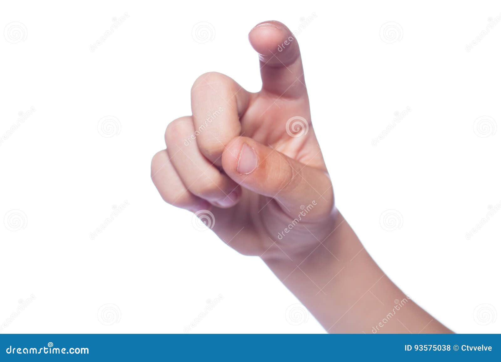 A Child Push Sensory Popit Isolated On White Background Background ...