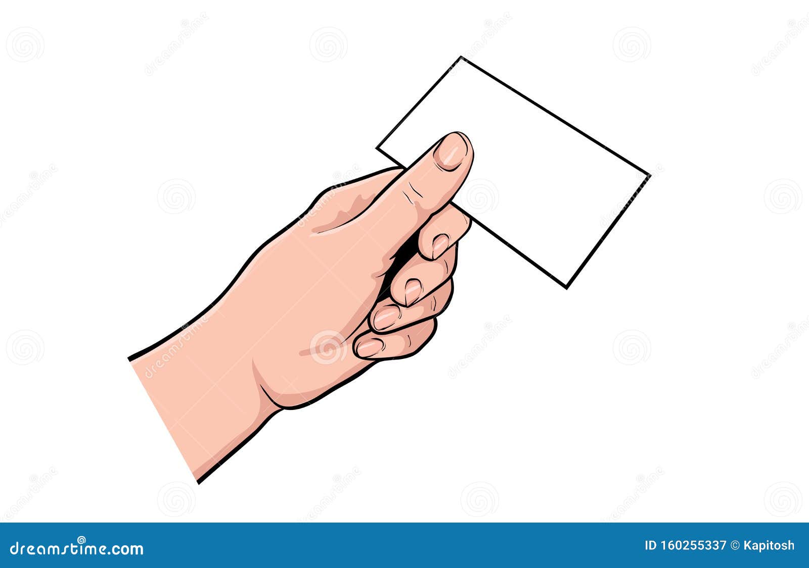 Hand Gesture Comic Book Pop Art Isolated Stock Vector Illustration Of Background Postcard