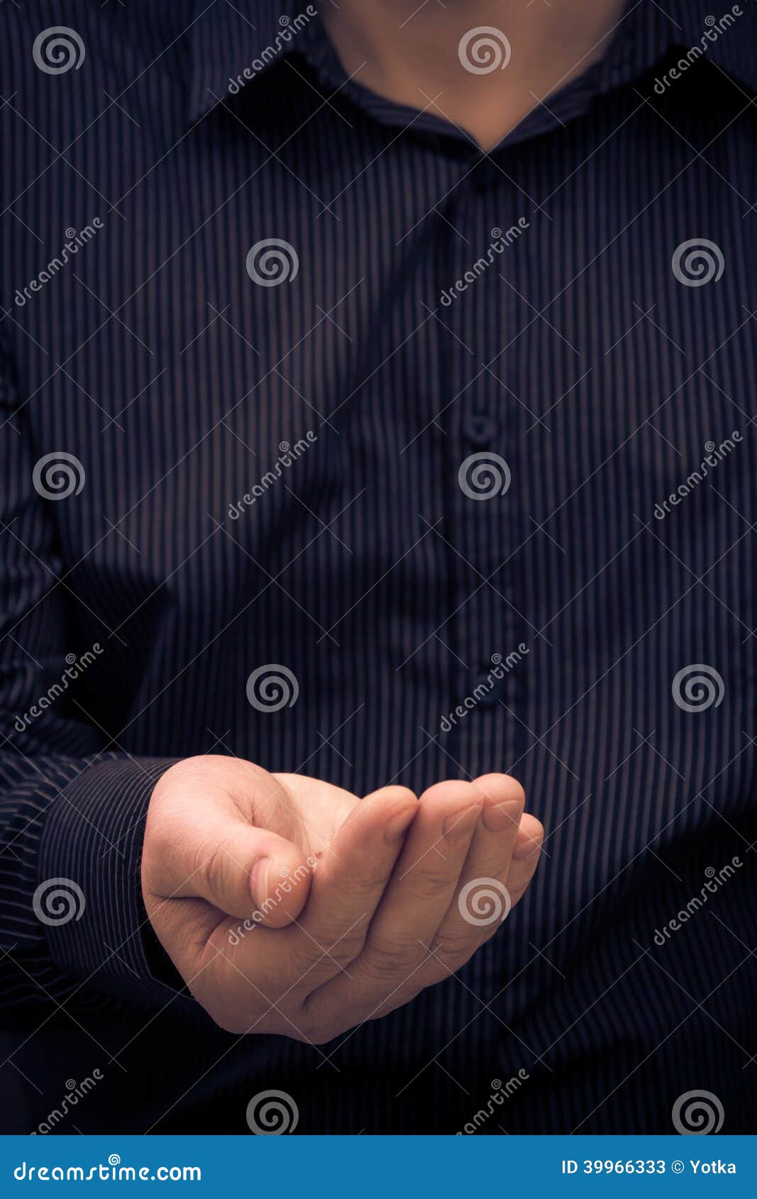 Hand Gesture Holding Ask Help Stock Image - Image of human, grow: 39966333