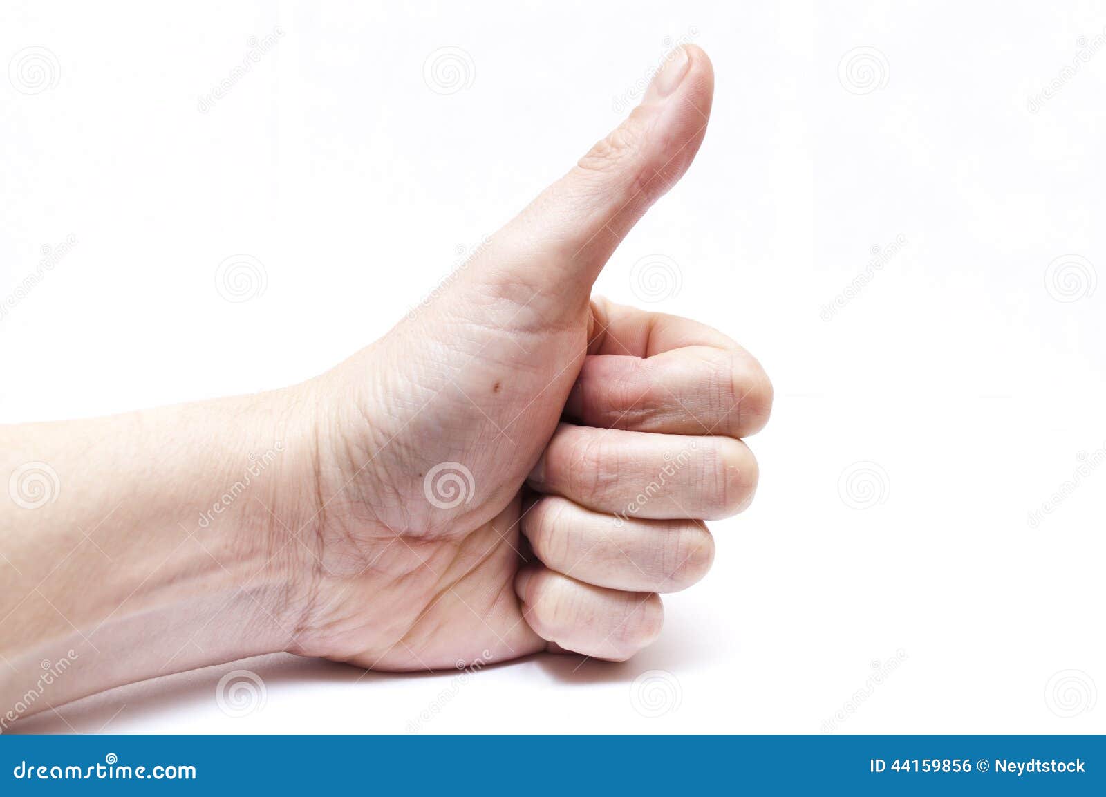 Hand with gesture like stock photo. Image of skin, close - 44159856