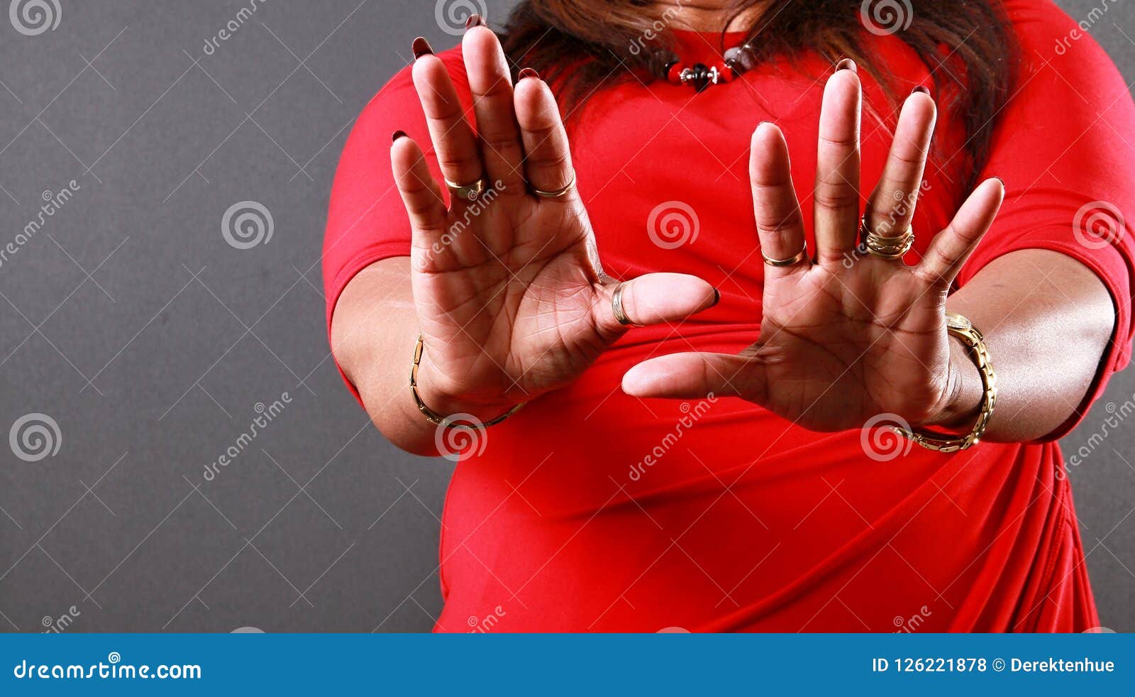 Hand gesture saying no stock photo. Image of stop, symbol - 126221878