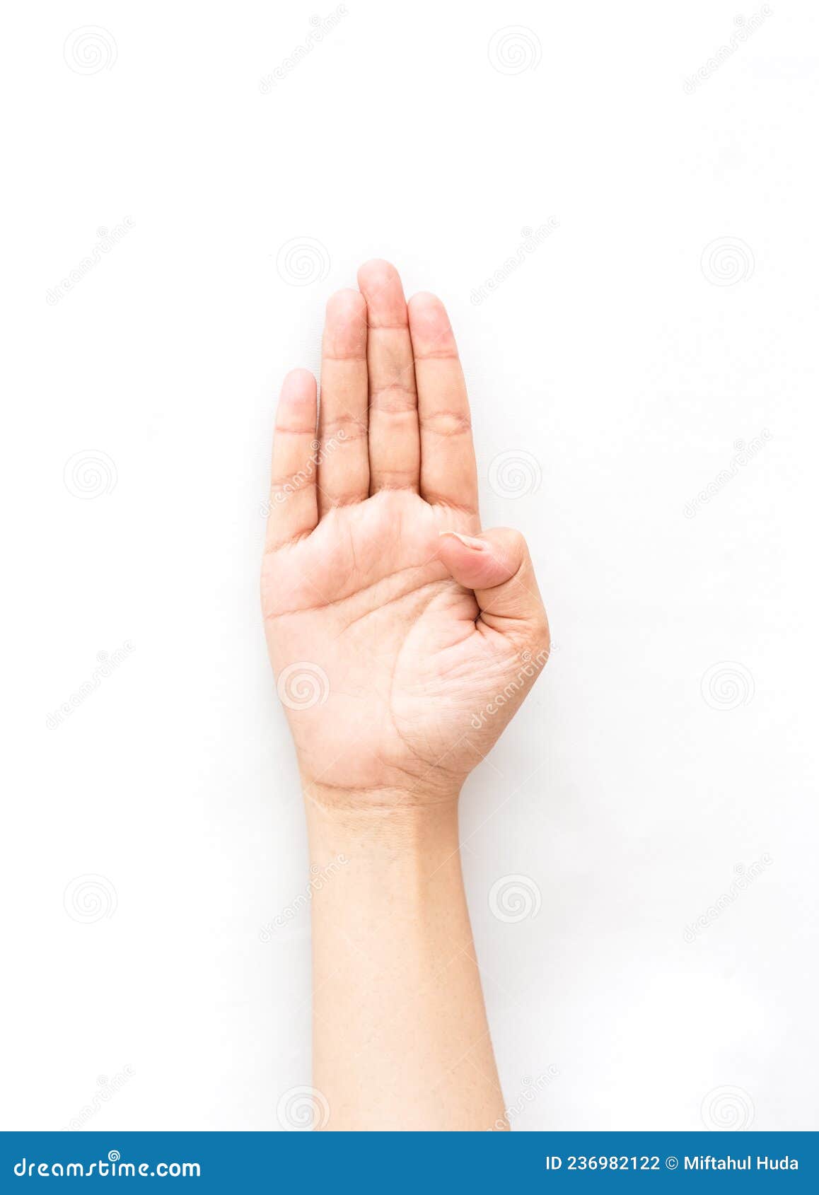 The Hand Gesture of Sign Language Stock Photo - Image of business, hint ...