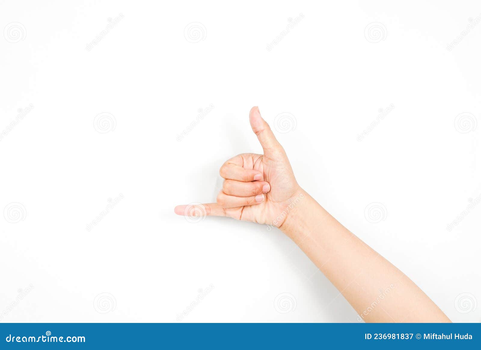 A Hand Gesture of a Certain Expression Stock Image - Image of ...