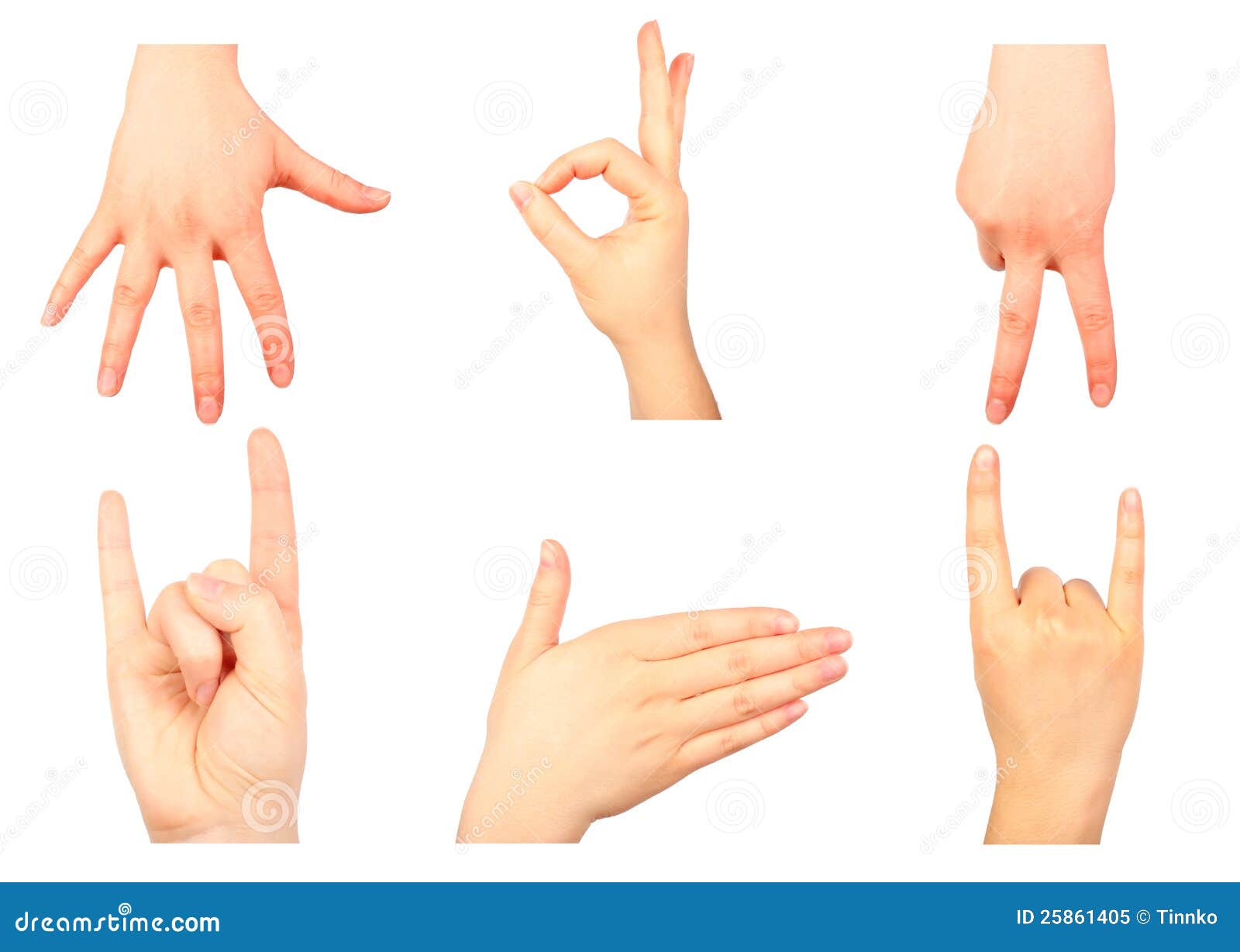 Hand Gestures Royalty Free Stock Photo - Image: 25861405