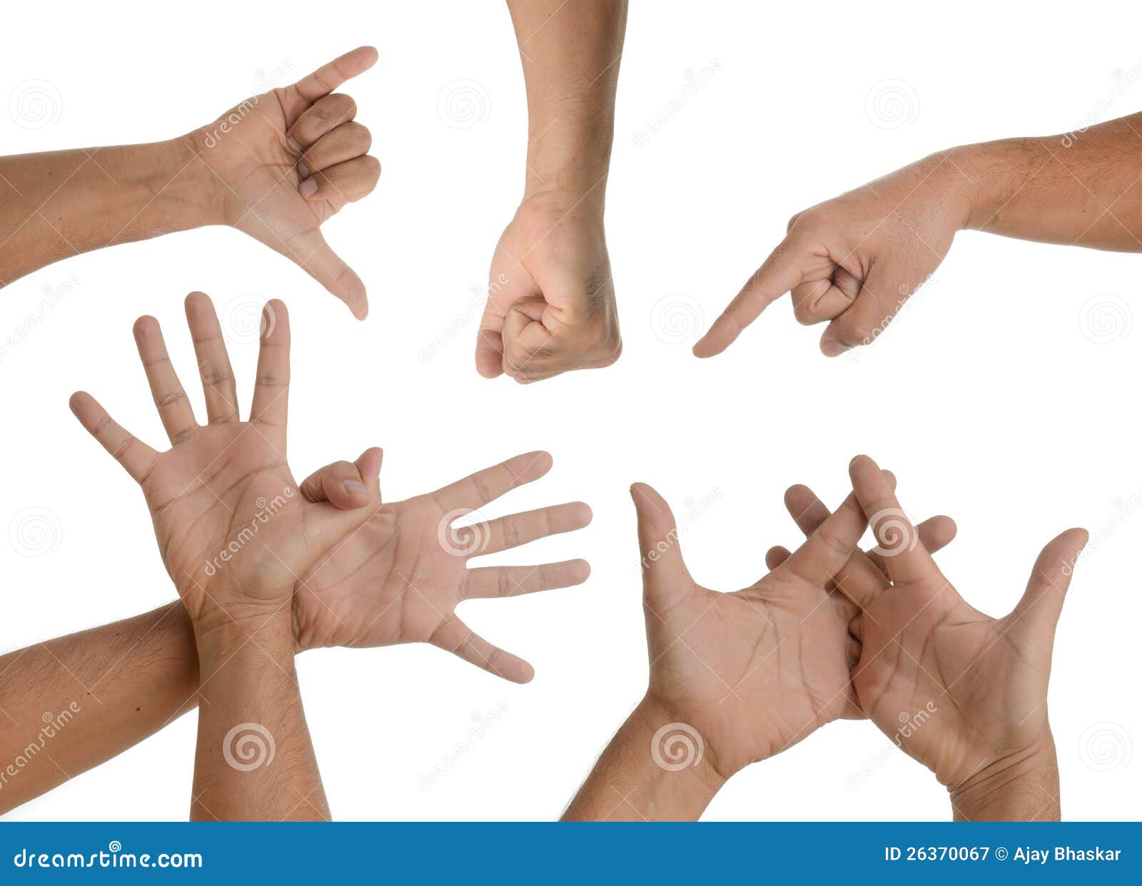 Hand gestures stock image. Image of closeup, multiple - 26370067