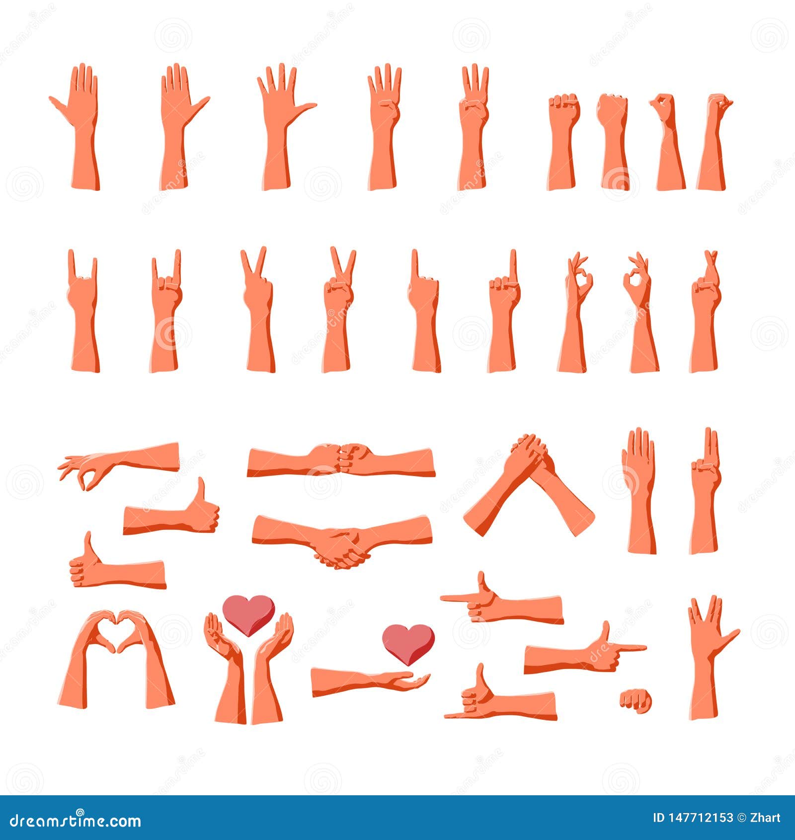 Hand Gestures Collection for Expression of Emotions and Communication ...
