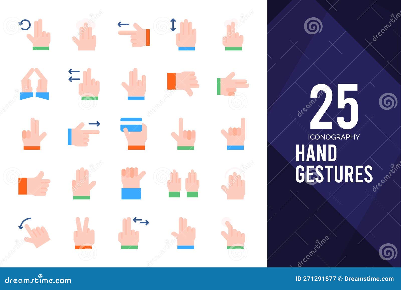 25 Hand Gestures Flat Icon Pack. Vector Illustration Stock Vector ... 25 Hand Gestures Flat Icon Pack. Vector Illustration Stock Vector ...